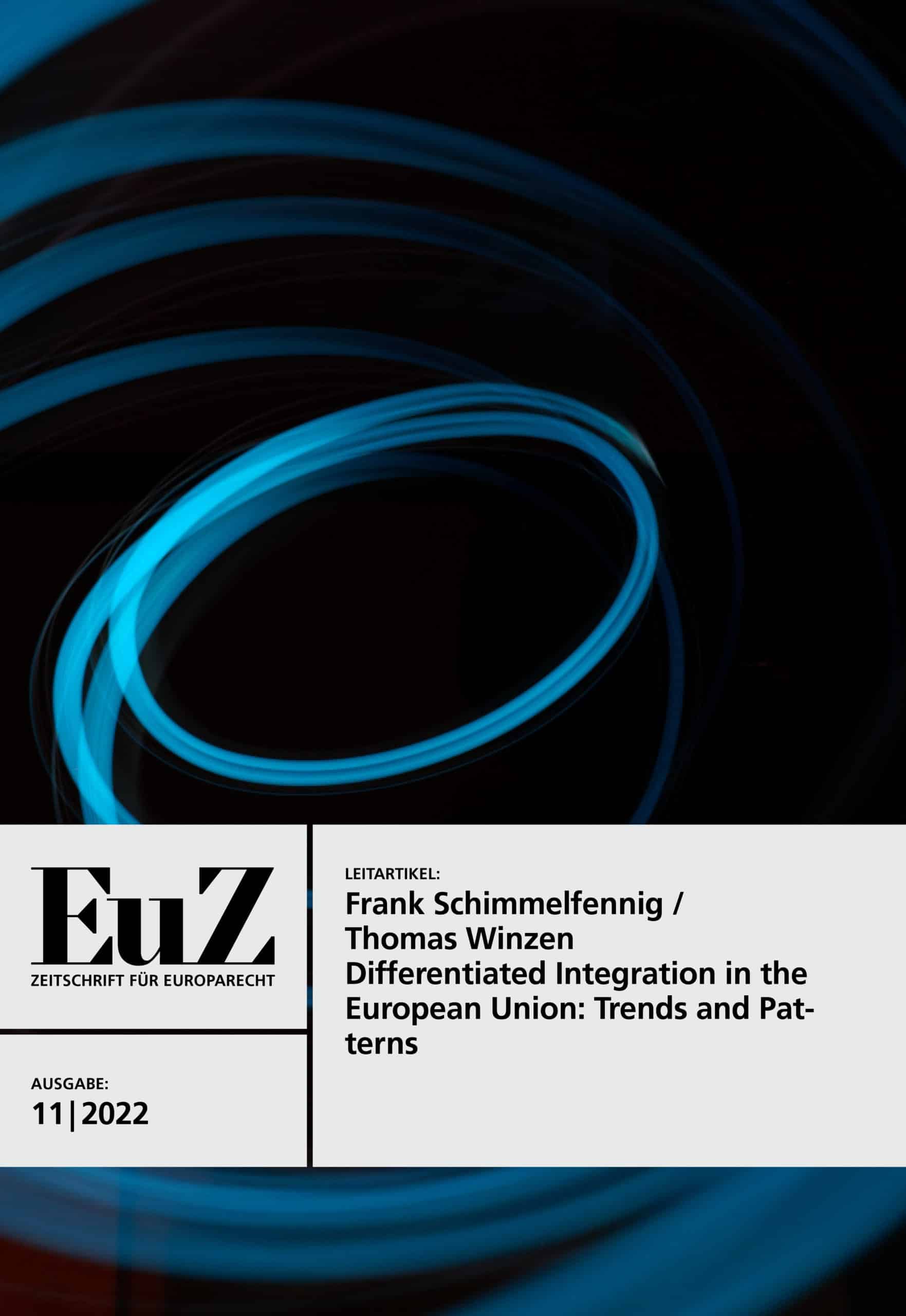 Differentiated Integration in the European Union: Trends and Patterns ...