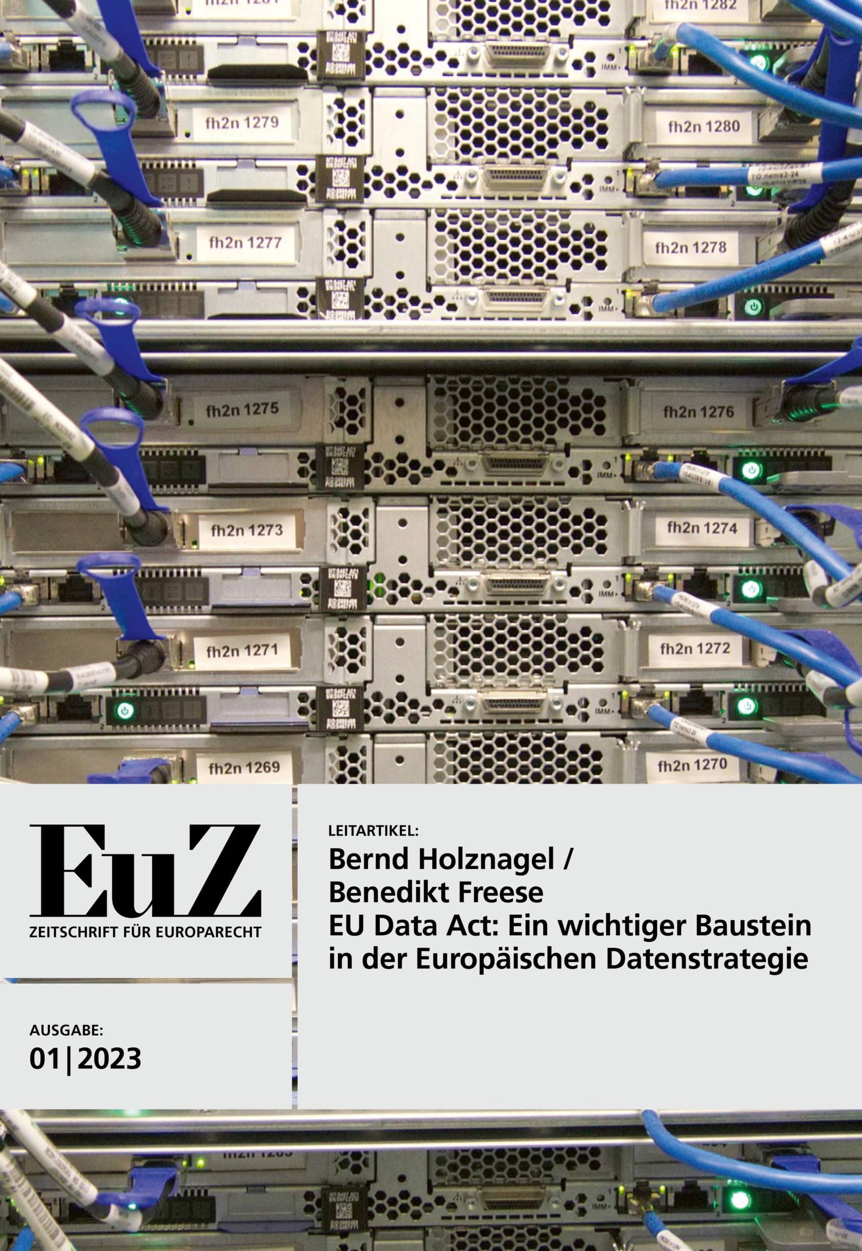 EuZ - Zeitschrift für Europarecht - Ausgabe 1 / 2023 - EIZ Publishing