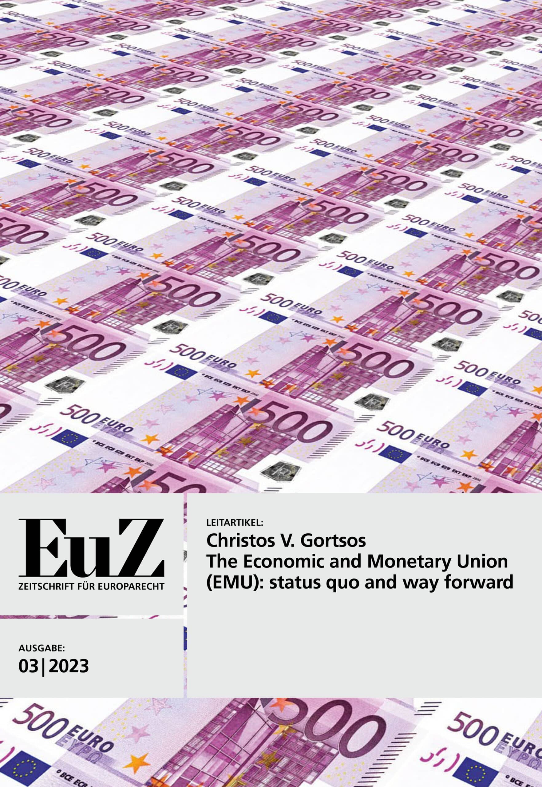 EuZ - Zeitschrift für Europarecht - Ausgabe 3 / 2023 - EIZ Publishing